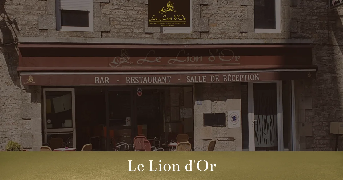 LE LION D'OR - Restaurant évènements à Plumelec, dans le Morbihan